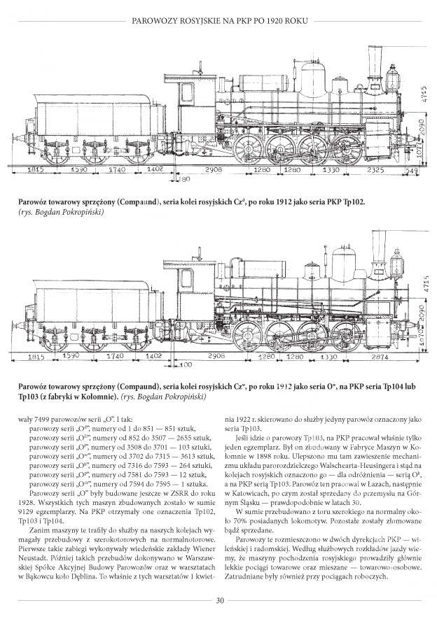 ROSYJSKIE PAROWOZY NA PKP PO 1920 ROKU - Eurosprinter - Centrum ...